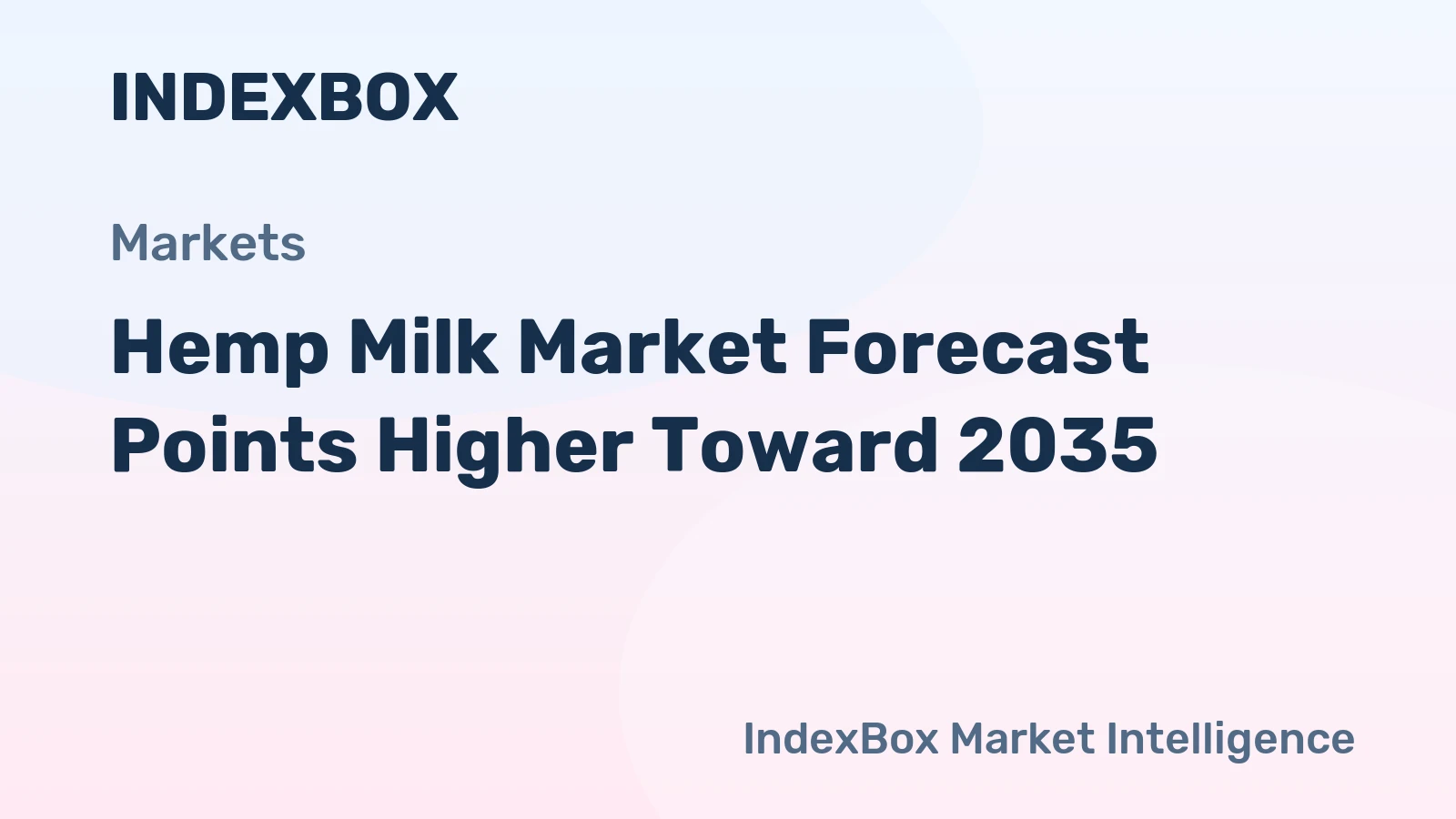 Hemp Milk Market Forecast Points Higher Toward 2035, Driven by Mainstream Plant-Based Adoption and Nutritional Positioning