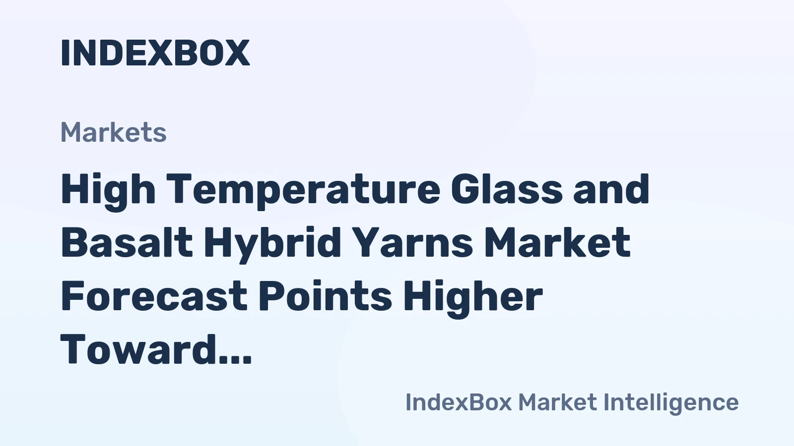 High Temperature Glass and Basalt Hybrid Yarns Market Forecast Points Higher Toward 2035 Amid Aerospace and Fire Protection Demand