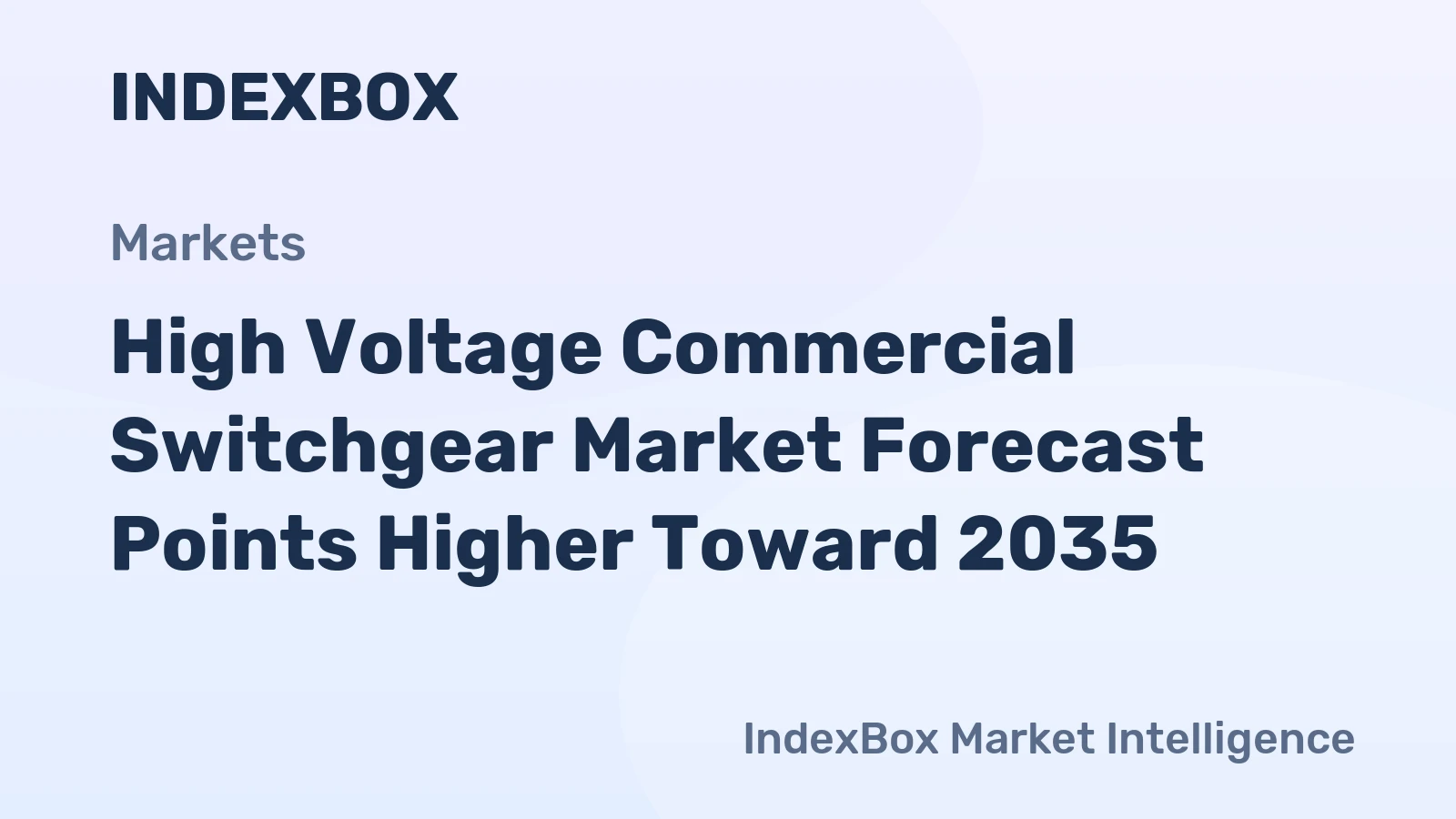 High Voltage Commercial Switchgear Market Forecast Points Higher Toward 2035, Driven by Data Center Electrification and Renewable Grid Integration