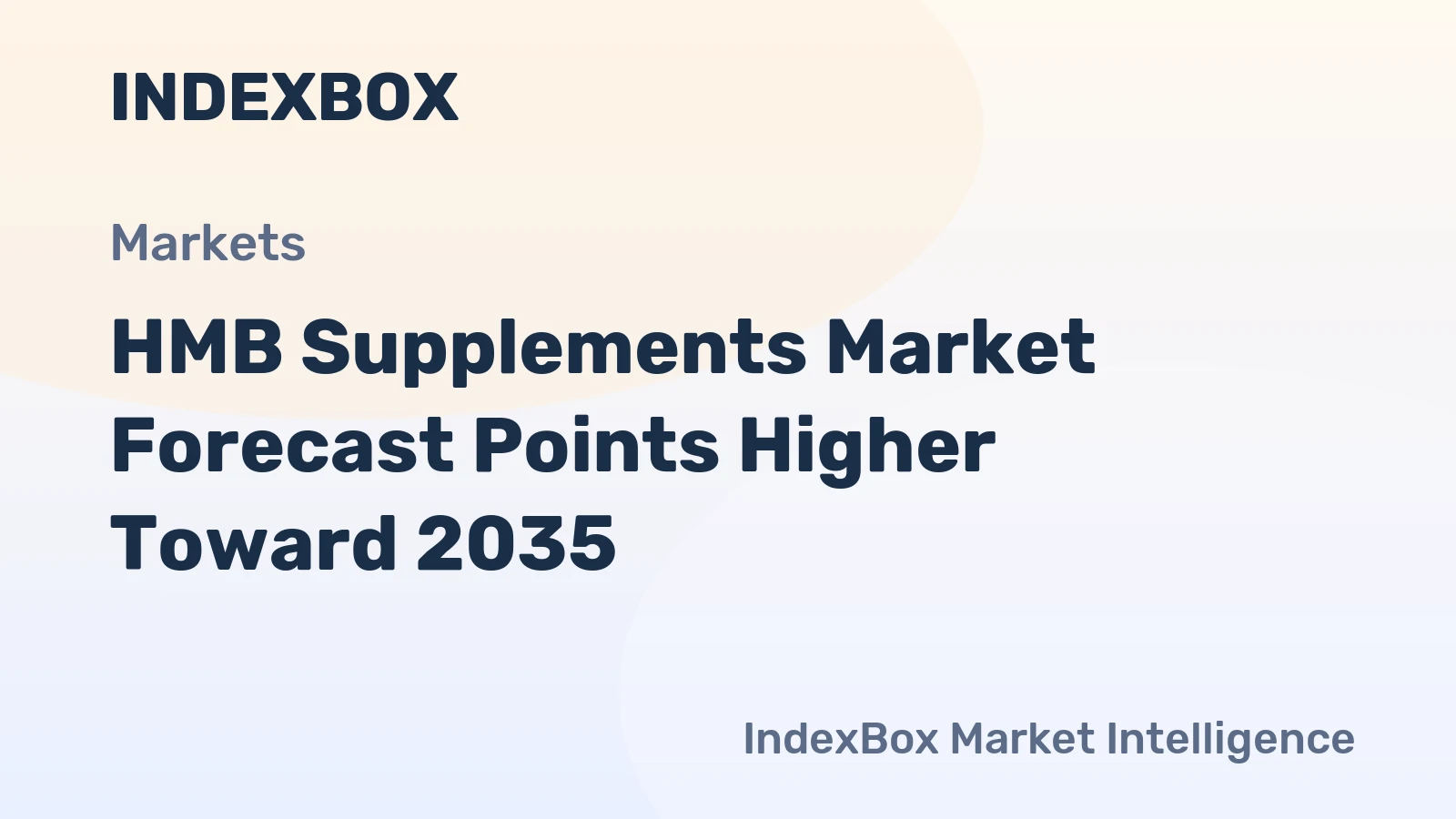 HMB Supplements Market Forecast Points Higher Toward 2035, Driven by Aging Population and Muscle Health Awareness