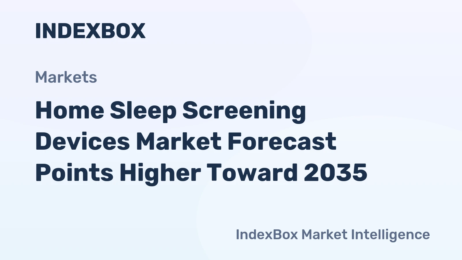 Home Sleep Screening Devices Market Forecast Points Higher Toward 2035, Driven by Consumer Wellness Shift and Clinical Validation Demands