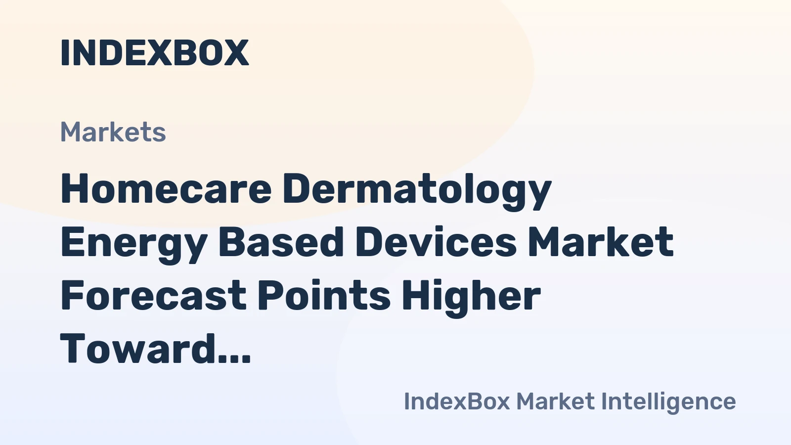 Homecare Dermatology Energy Based Devices Market Forecast Points Higher Toward 2035, Driven by Consumer Shift to at-Home Aesthetic Treatments