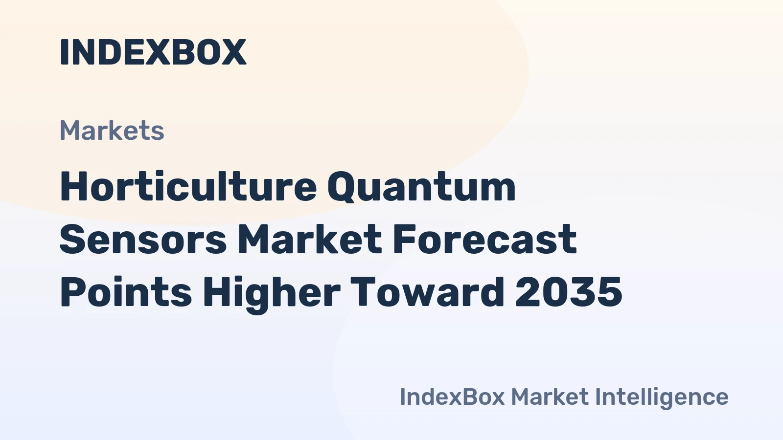 Horticulture Quantum Sensors Market Forecast Points Higher Toward 2035, Driven by Precision Agriculture Adoption