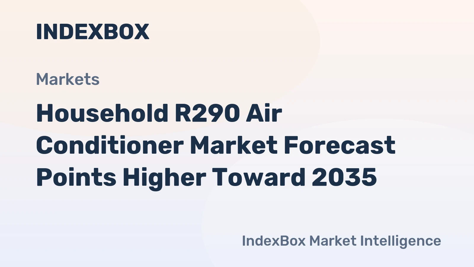 Household R290 Air Conditioner Market Forecast Points Higher Toward 2035, Driven by Global Refrigerant Transition Mandates
