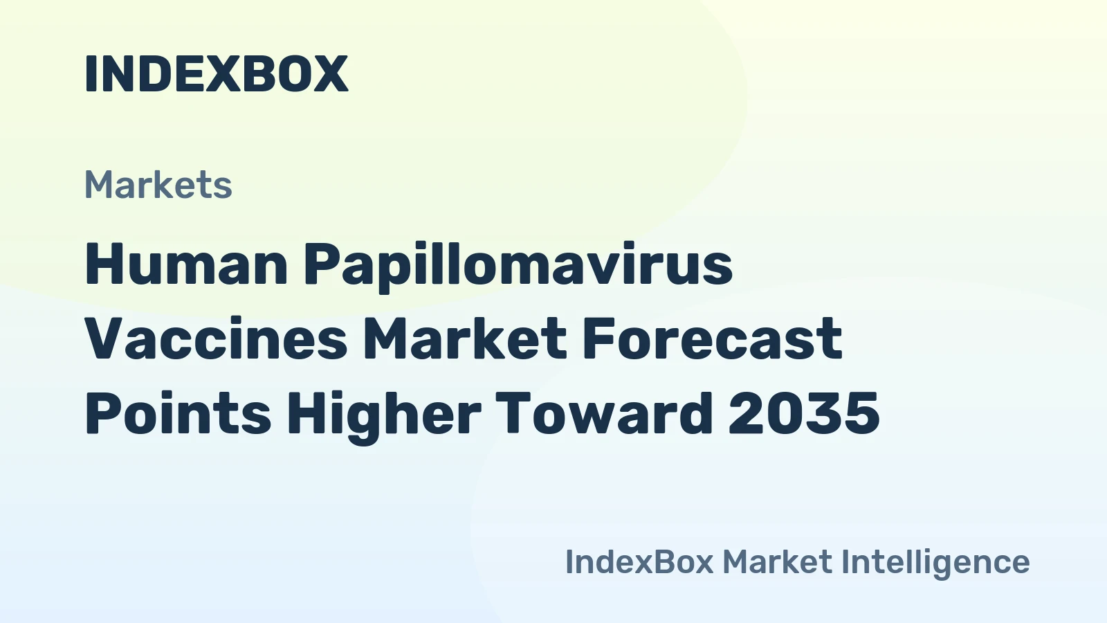Human Papillomavirus Vaccines Market Forecast Points Higher Toward 2035, Driven by Expanding National Immunization Programs