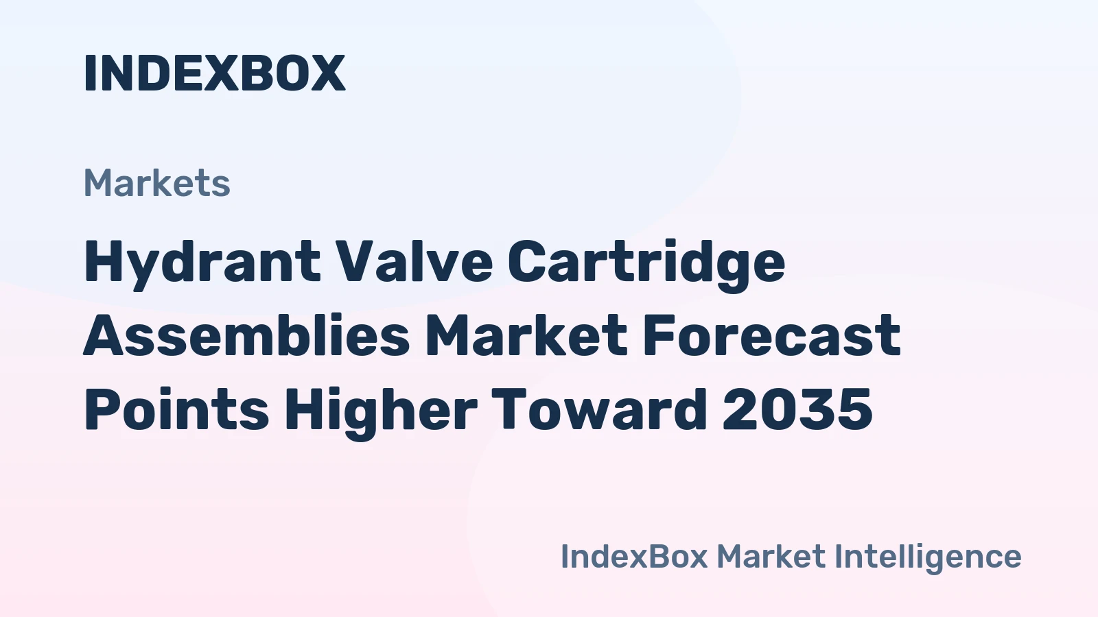 Hydrant Valve Cartridge Assemblies Market Forecast Points Higher Toward 2035, Driven by Smart Infrastructure Upgrades