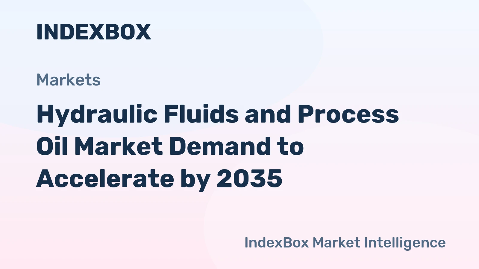 Hydraulic Fluids and Process Oil Market Demand to Accelerate by 2035, Supported by Industrial Automation and Polymer Production