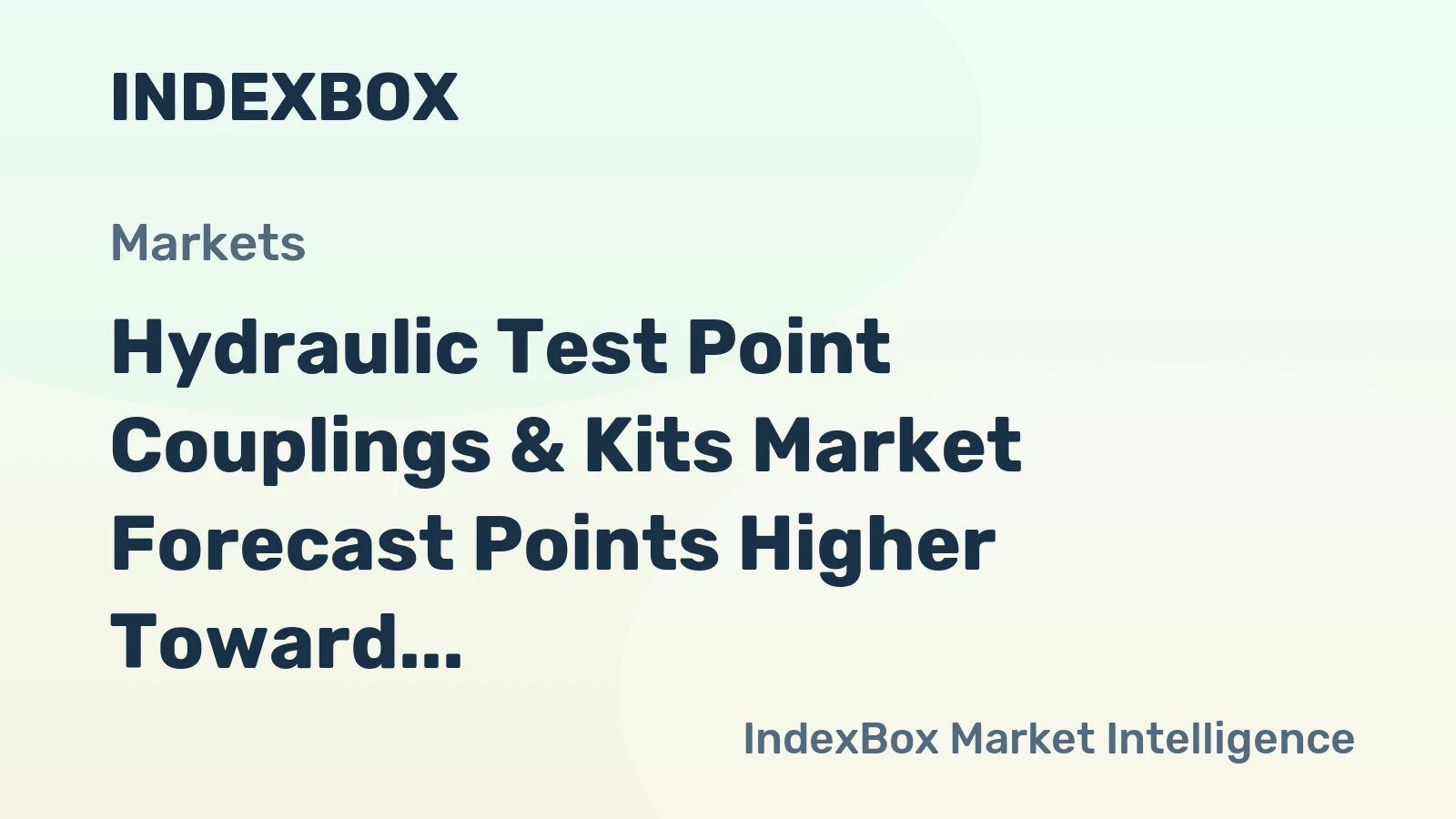 Hydraulic Test Point Couplings & Kits Market Forecast Points Higher Toward 2035, Driven by Rising Industrial Automation
