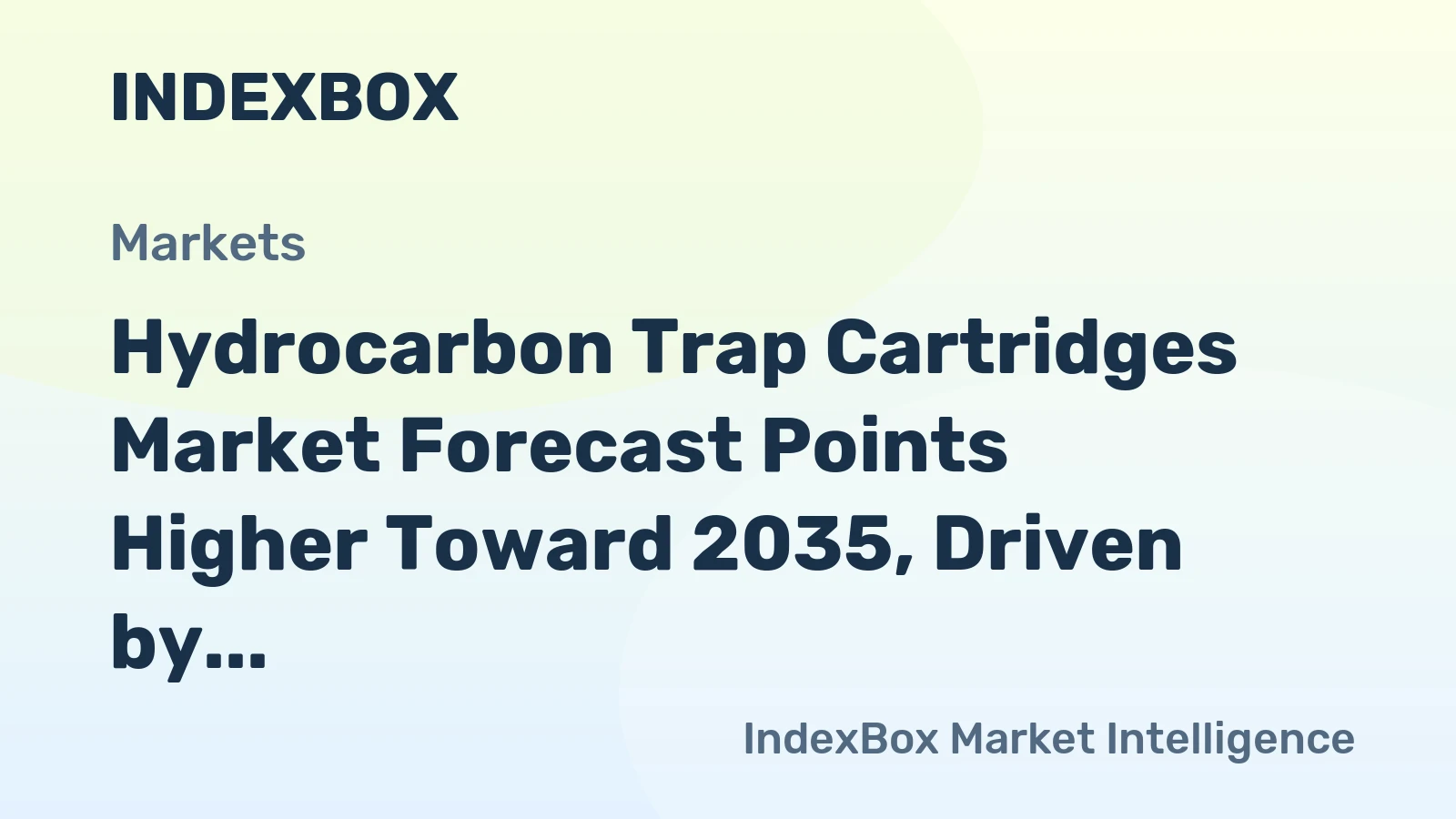 Hydrocarbon Trap Cartridges Market Forecast Points Higher Toward 2035, Driven by Biopharma Capacity Expansion