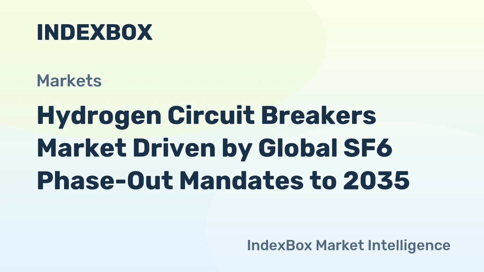 Hydrogen Circuit Breakers Market Driven by Global SF6 Phase-Out Mandates to 2035