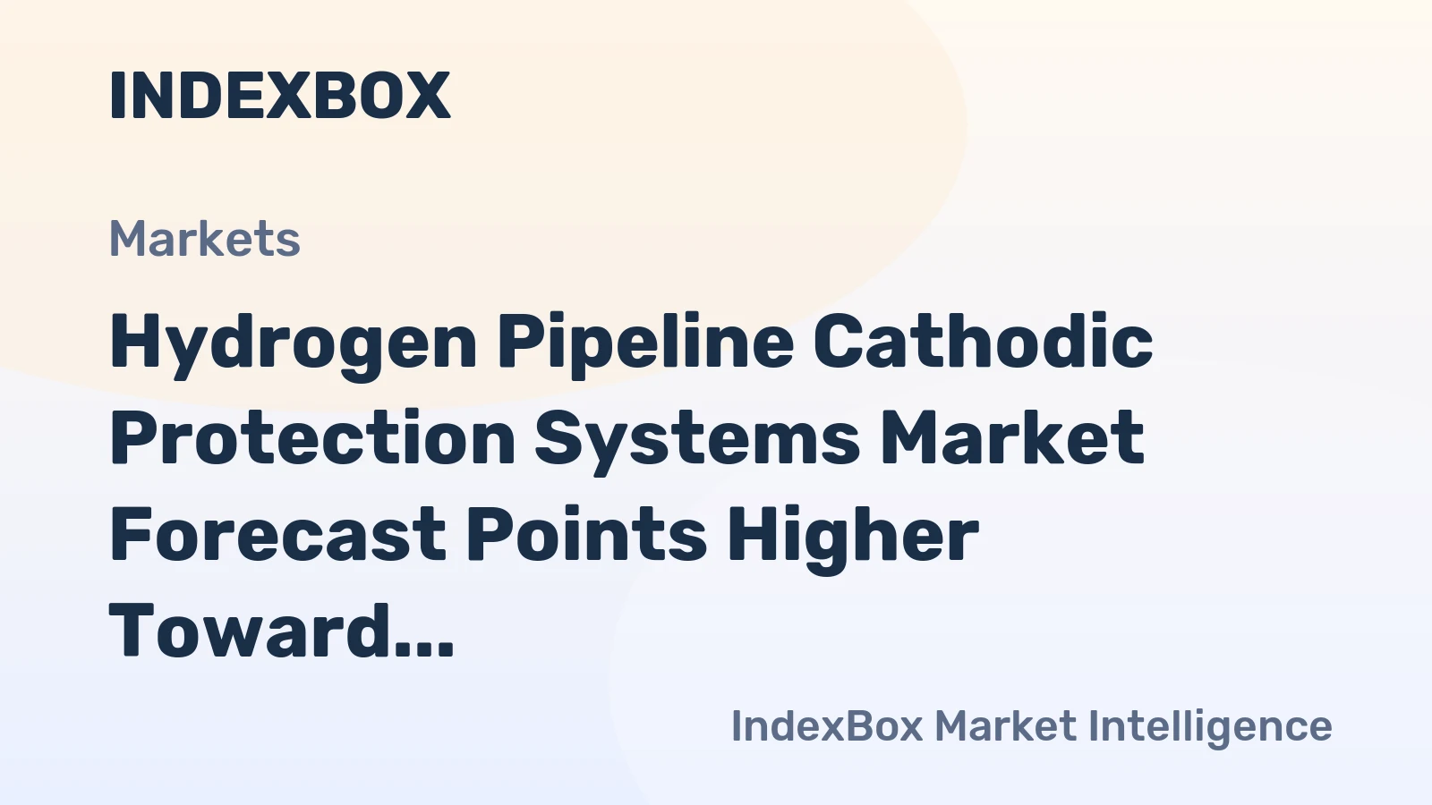Hydrogen Pipeline Cathodic Protection Systems Market Forecast Points Higher Toward 2035 on Global Hydrogen Infrastructure Build-Out