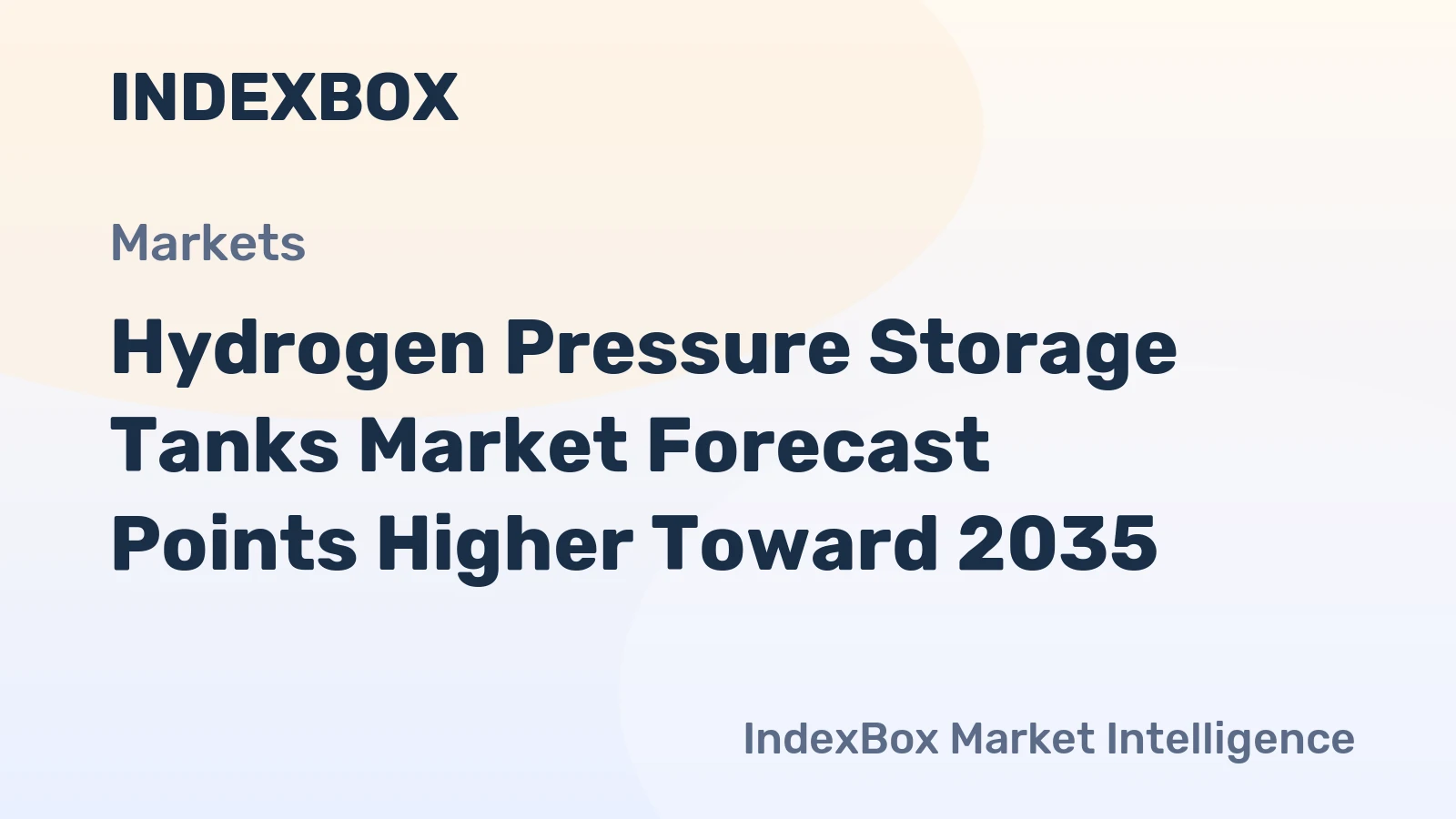 Hydrogen Pressure Storage Tanks Market Forecast Points Higher Toward 2035, Driven by Heavy-Duty Transport and Stationary Storage Demand