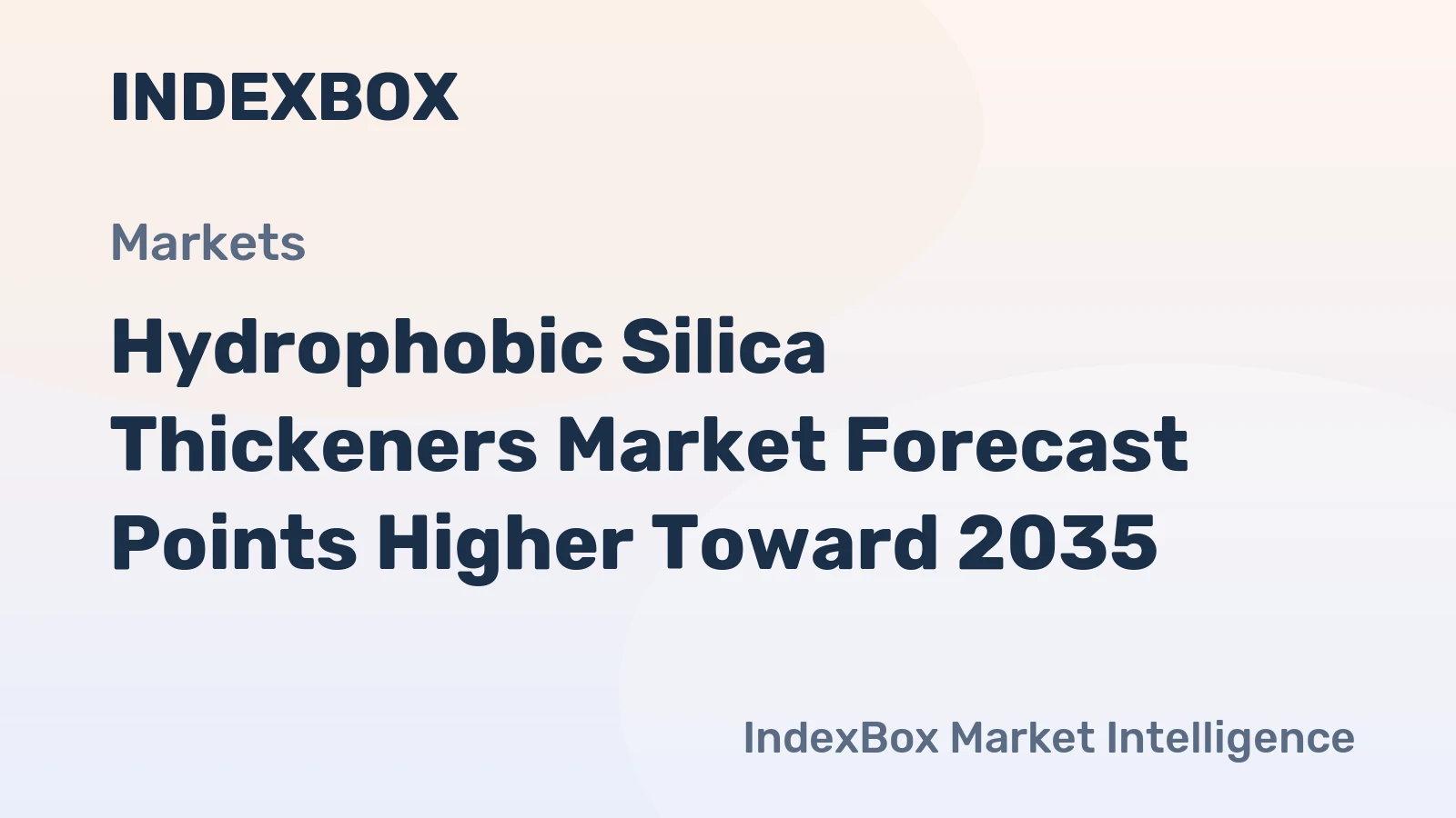 Hydrophobic Silica Thickeners Market Forecast Points Higher Toward 2035, Driven by Electronics Miniaturization and Low-VOC Formulation Demand