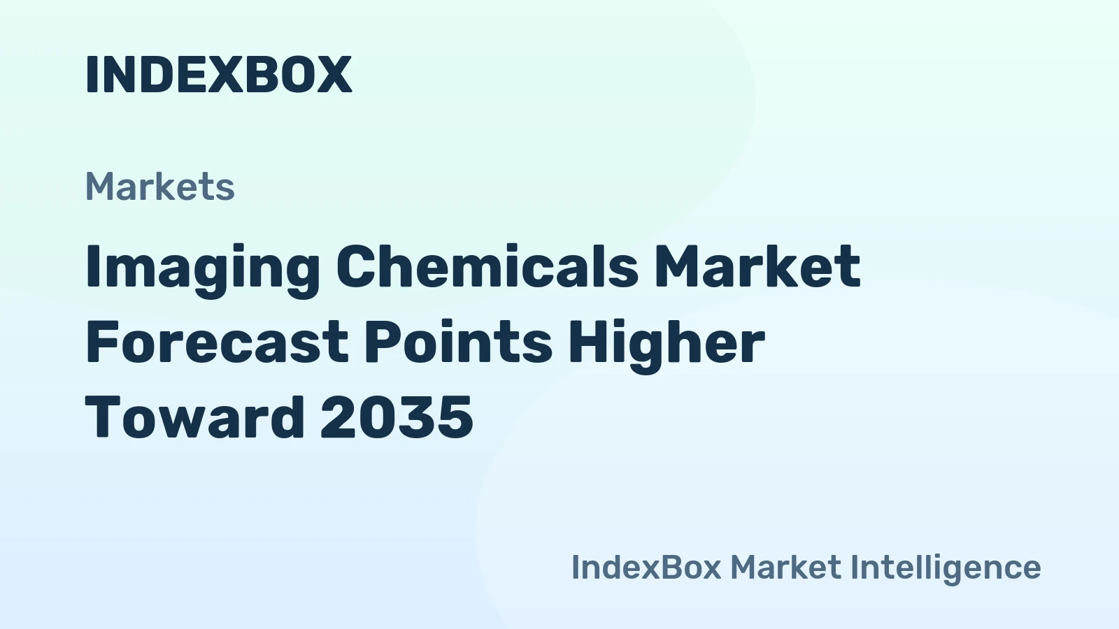 Imaging Chemicals Market Forecast Points Higher Toward 2035, Driven by Specialty Inkjet and Industrial Applications