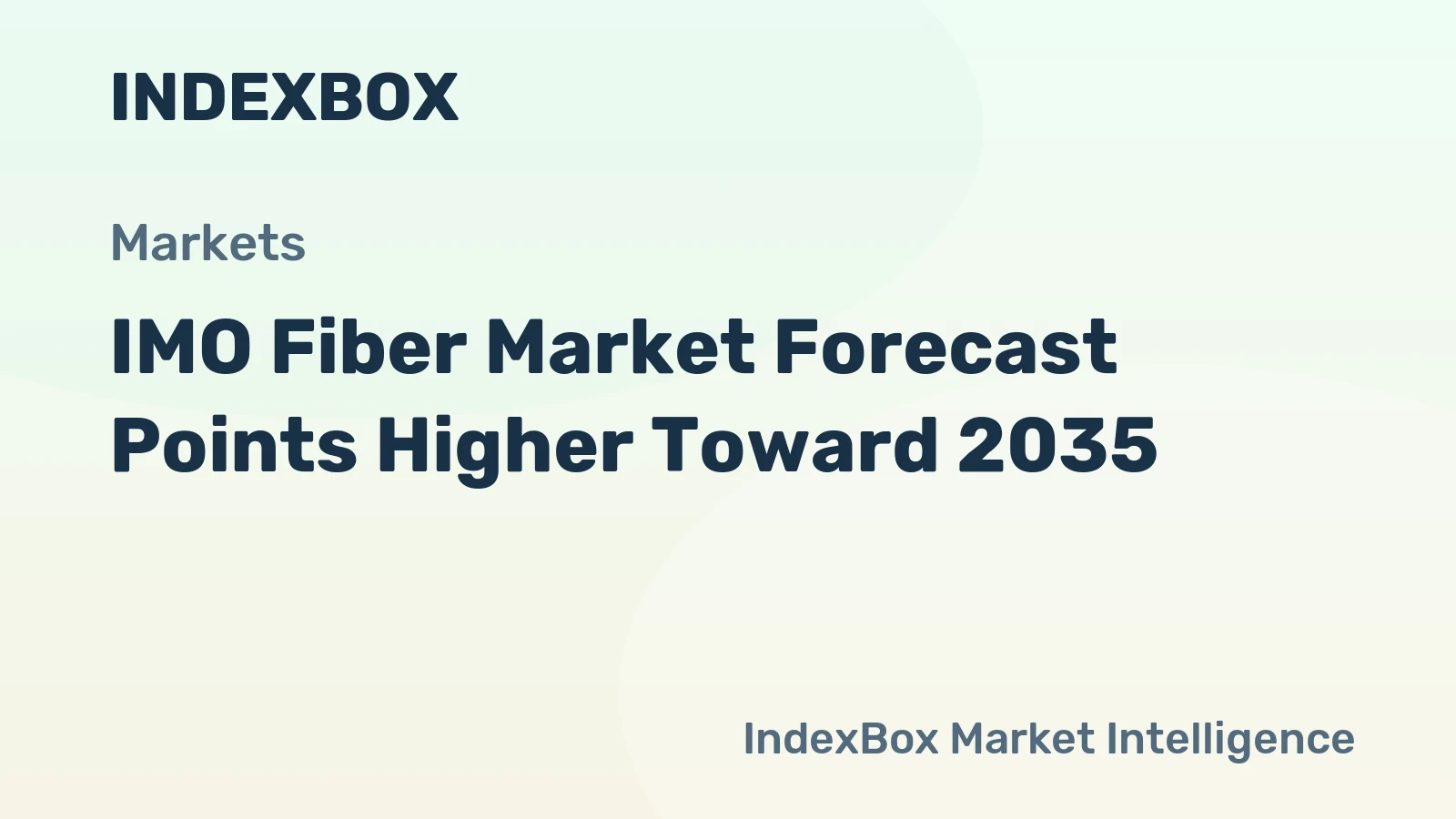 IMO Fiber Market Forecast Points Higher Toward 2035, Driven by Medical-Grade Demand and Biodegradable Innovation