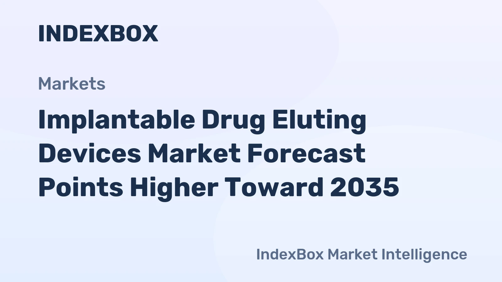 Implantable Drug Eluting Devices Market Forecast Points Higher Toward 2035, Driven by Chronic Disease Prevalence and Device Innovation
