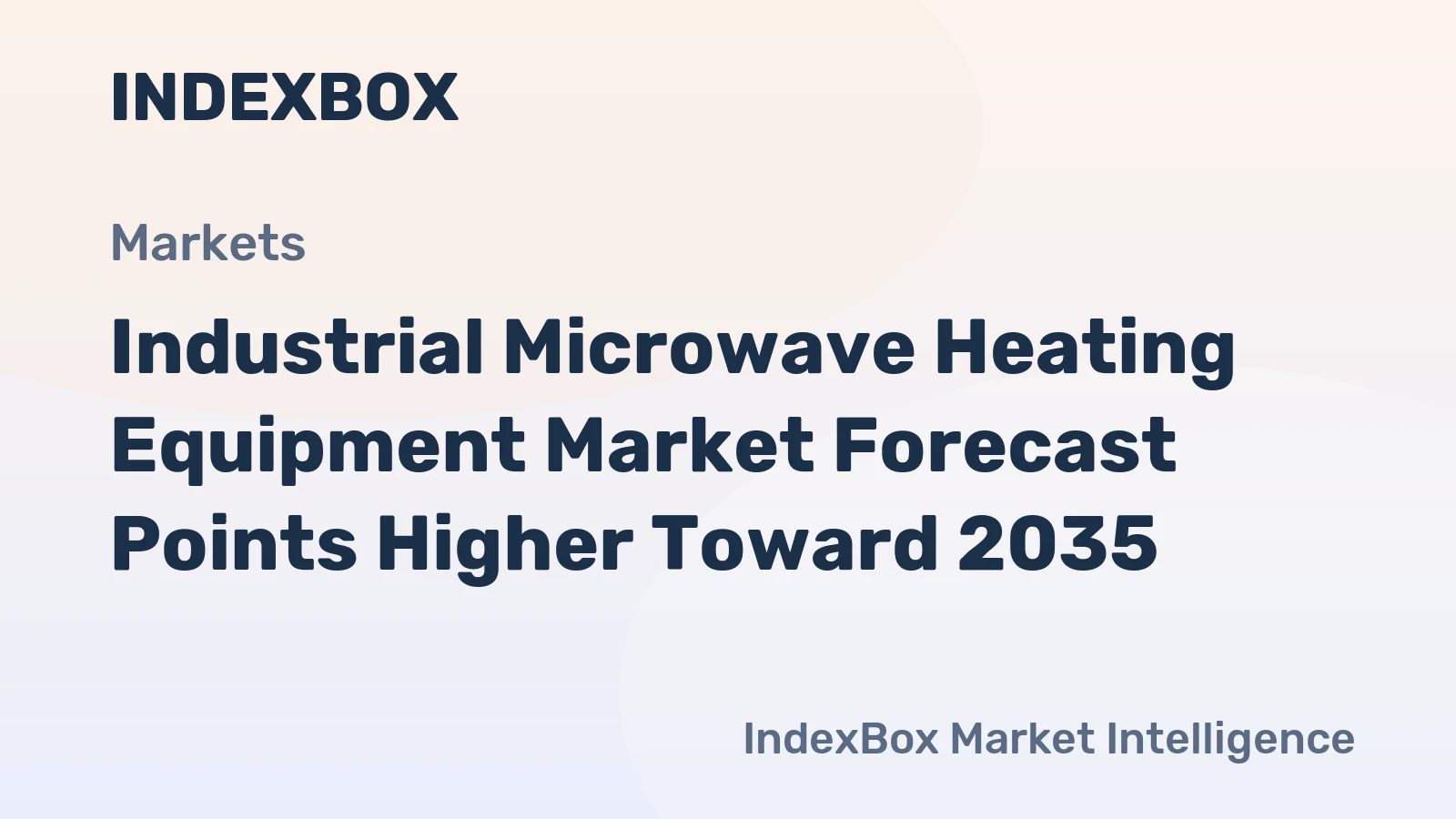 Industrial Microwave Heating Equipment Market Forecast Points Higher Toward 2035, Driven by Energy Efficiency Mandates and Process Automation
