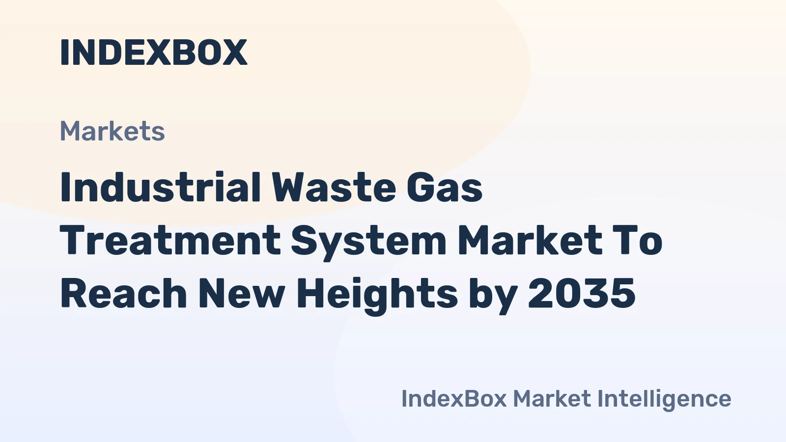 Industrial Waste Gas Treatment System Market to Reach New Heights by 2035, Driven by Semiconductor and Battery Manufacturing Expansion