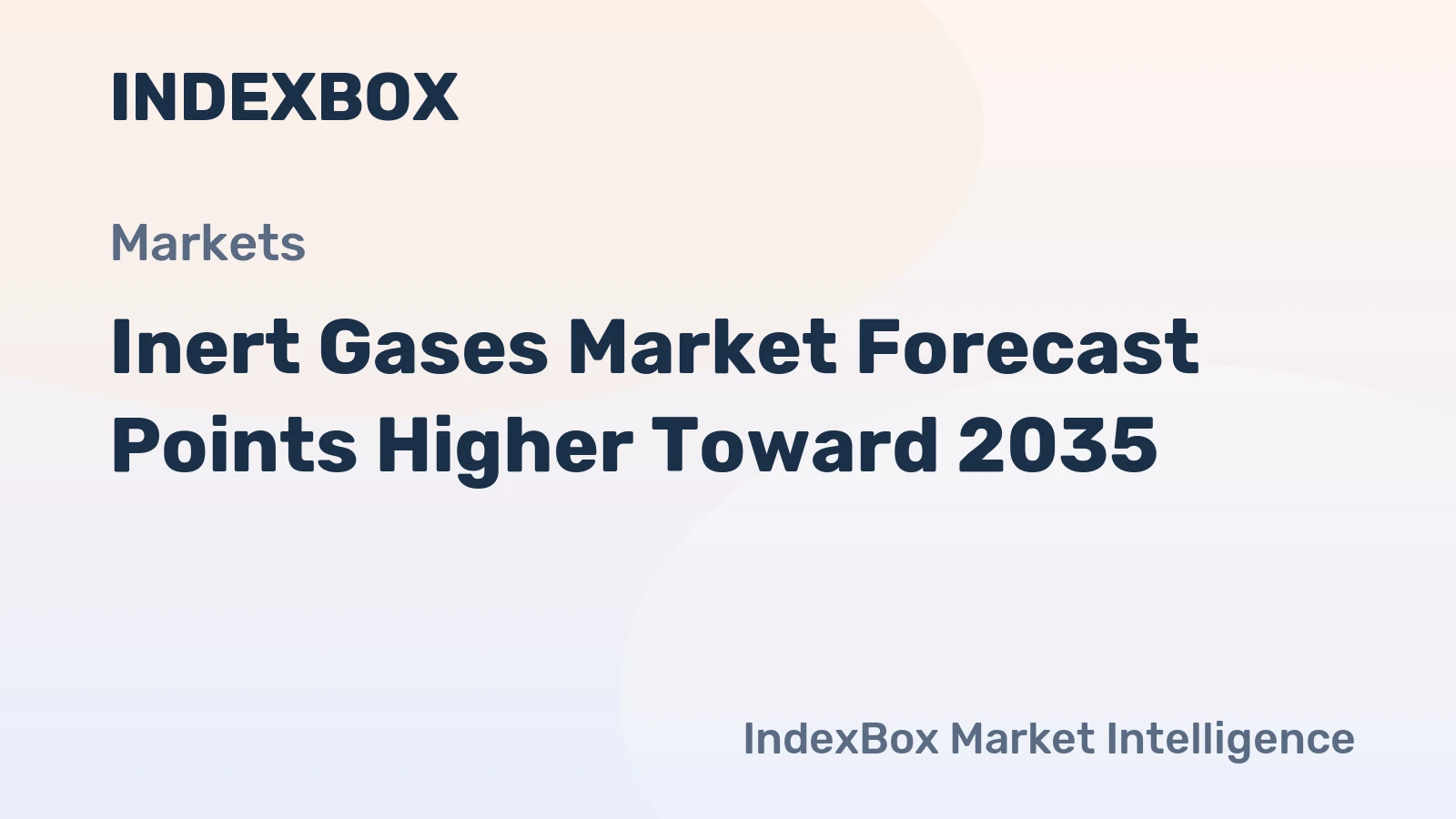 Inert Gases Market Forecast Points Higher Toward 2035, Driven by Electronics Miniaturization and Energy Transition Demands