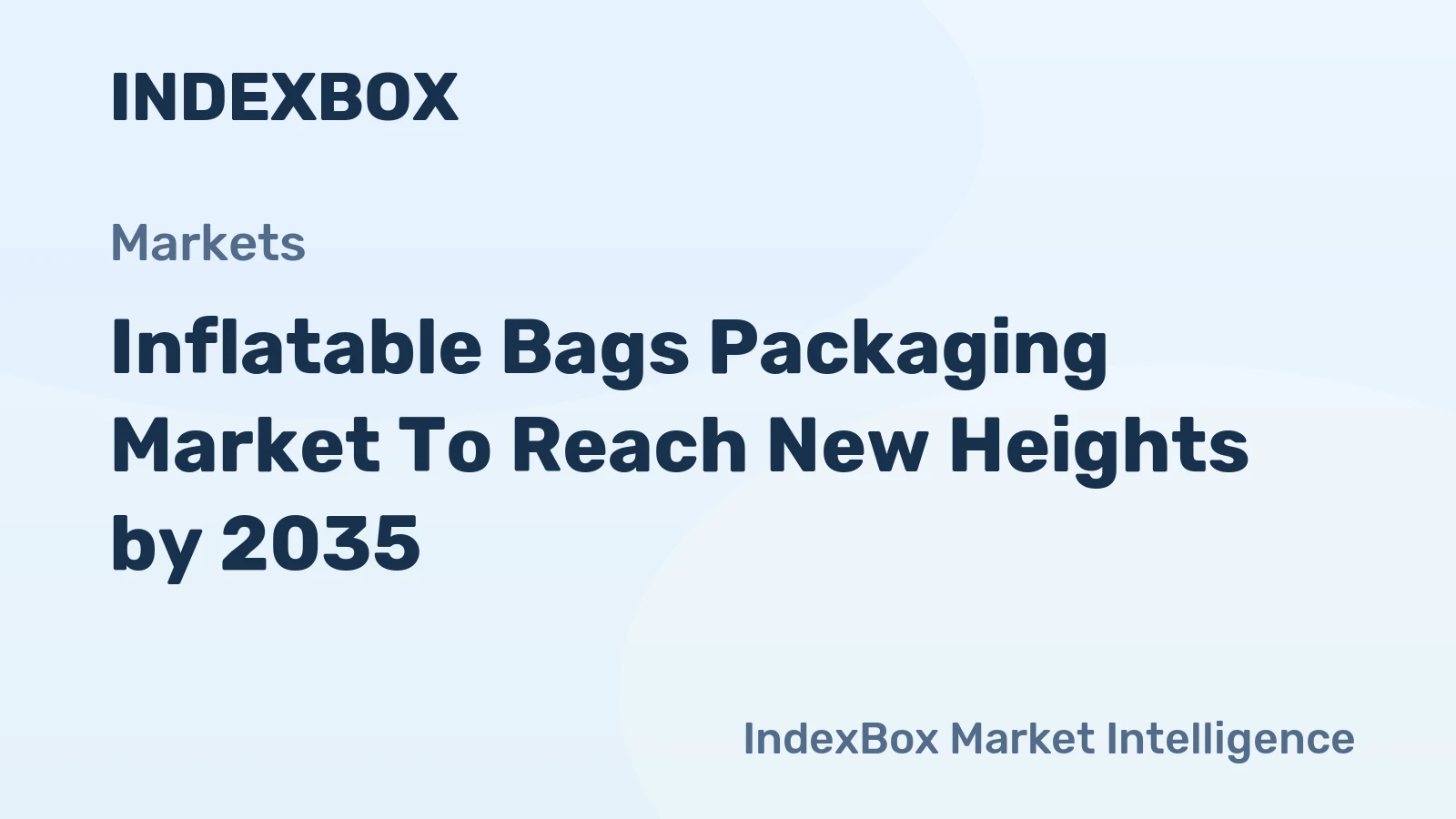 Inflatable Bags Packaging Market to Reach New Heights by 2035, Driven by E-Commerce Expansion and Sustainability Mandates