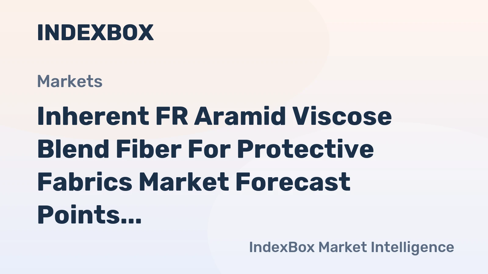Inherent FR Aramid Viscose Blend Fiber for Protective Fabrics Market Forecast Points Higher Toward 2035, Driven by Stricter Industrial Safety Mandates