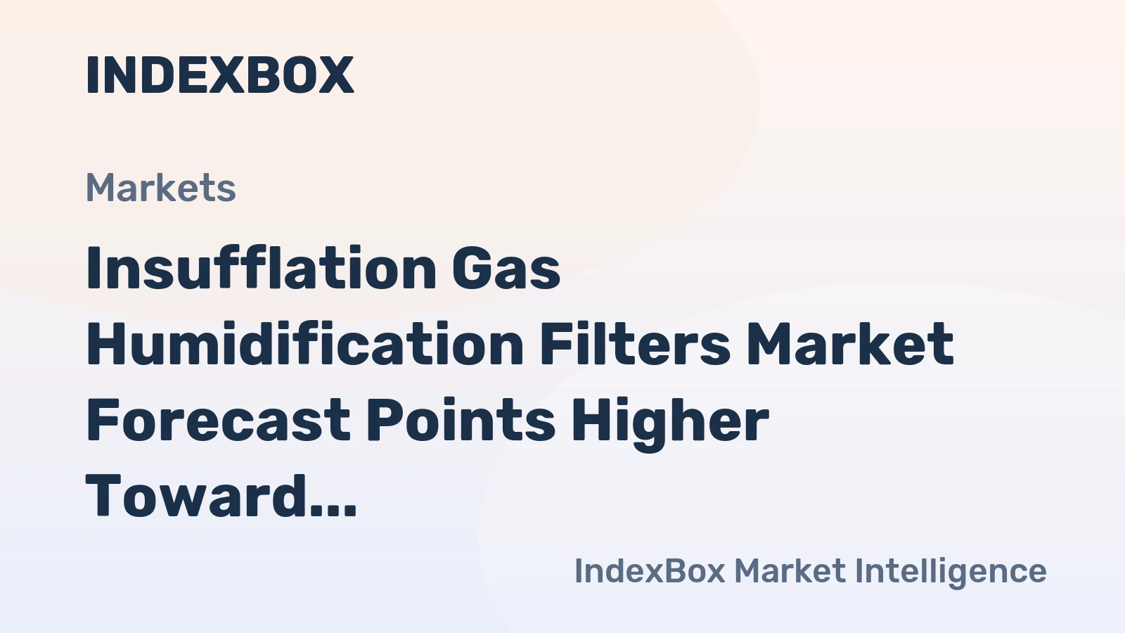 Insufflation Gas Humidification Filters Market Forecast Points Higher Toward 2035 Amid Rising Laparoscopic Volumes