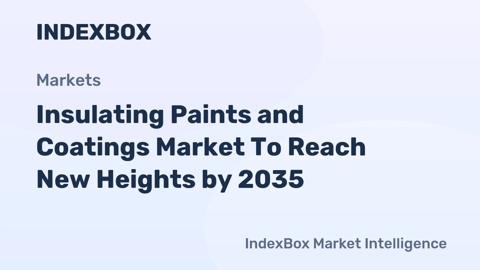 Insulating Paints and Coatings Market to Reach New Heights by 2035, Driven by Global Energy Efficiency Mandates
