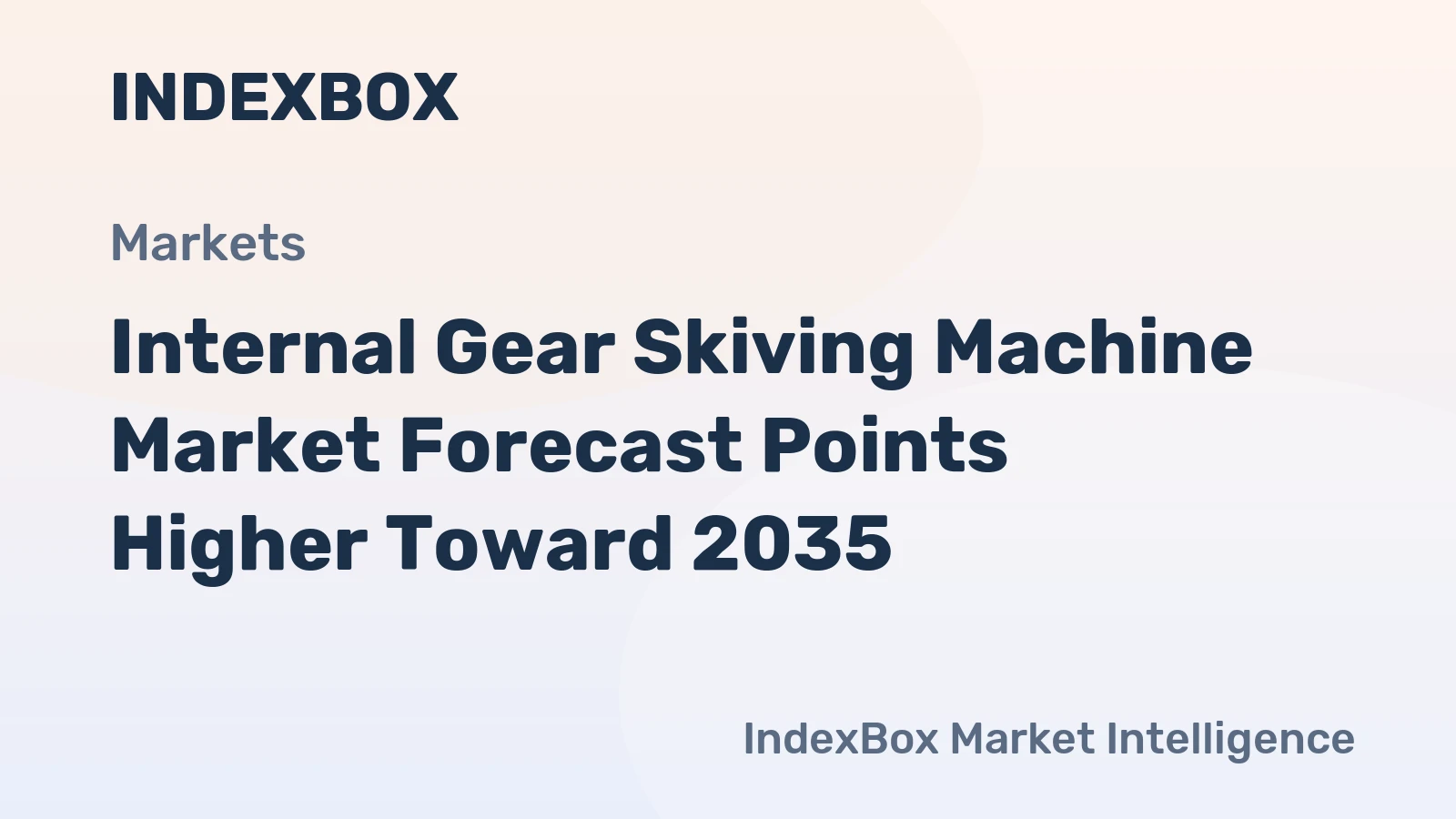 Internal Gear Skiving Machine Market Forecast Points Higher Toward 2035, Driven by EV Transmission Precision Demands