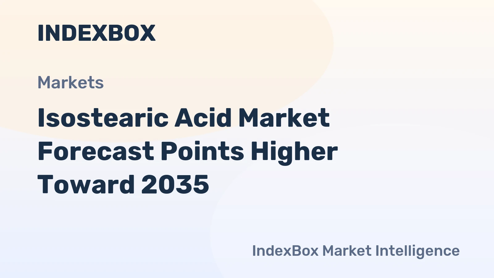 Isostearic Acid Market Forecast Points Higher Toward 2035, Driven by Bio-Based Ingredient Demand in Personal Care