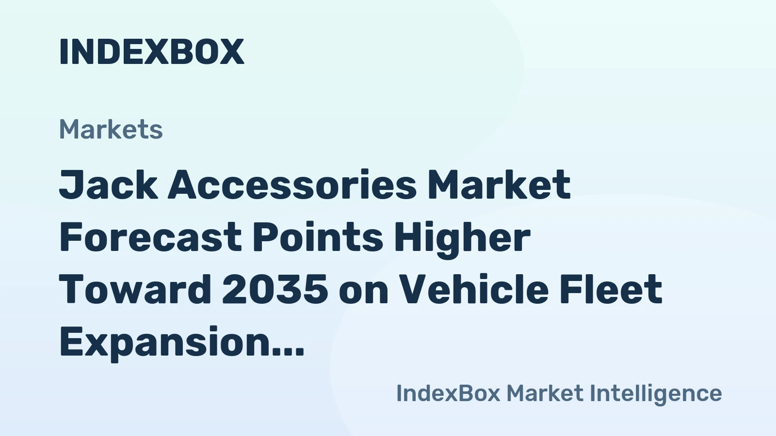 Jack Accessories Market Forecast Points Higher Toward 2035 on Vehicle Fleet Expansion