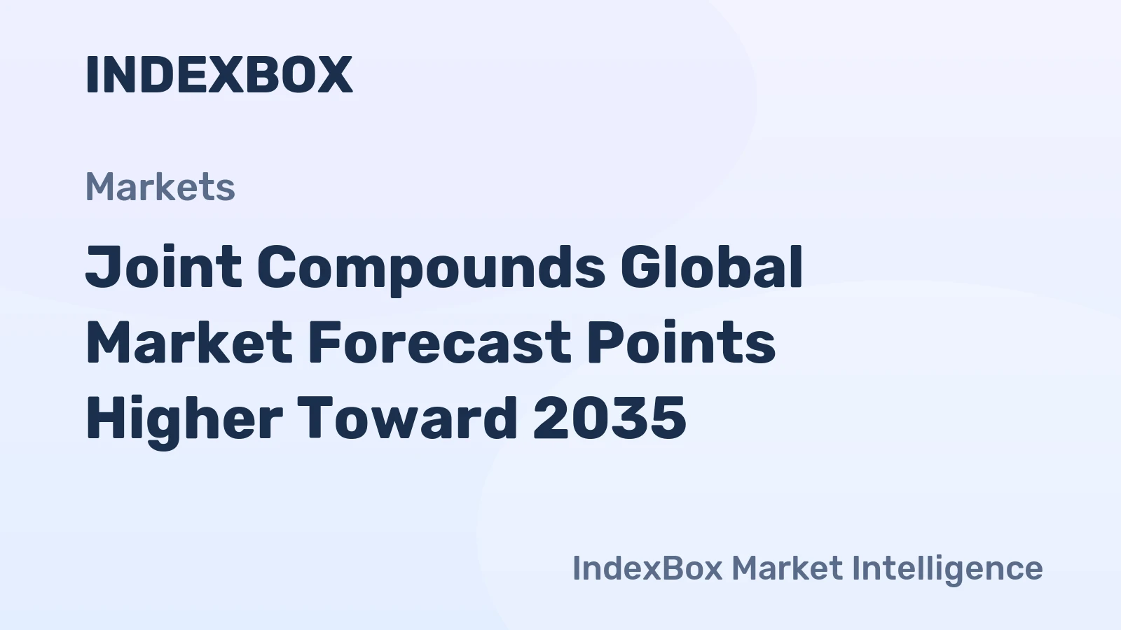 Joint Compounds Global Market Forecast Points Higher Toward 2035, Driven by Electronics Miniaturization and Semiconductor Expansion