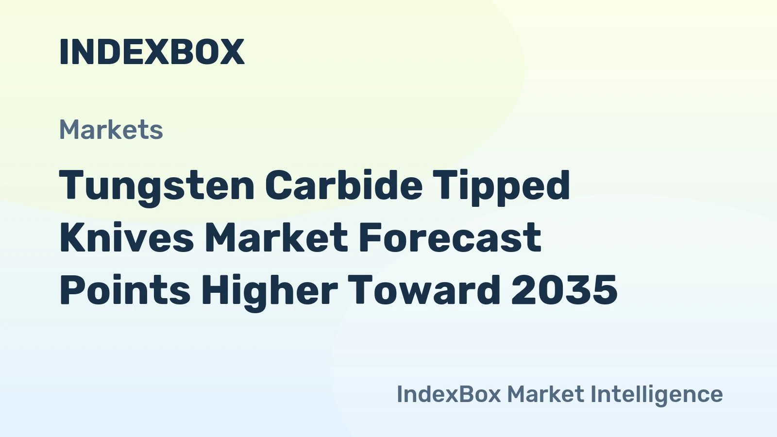 Tungsten Carbide Tipped Knives Market Forecast Points Higher Toward 2035, Driven by Expanding Industrial Automation