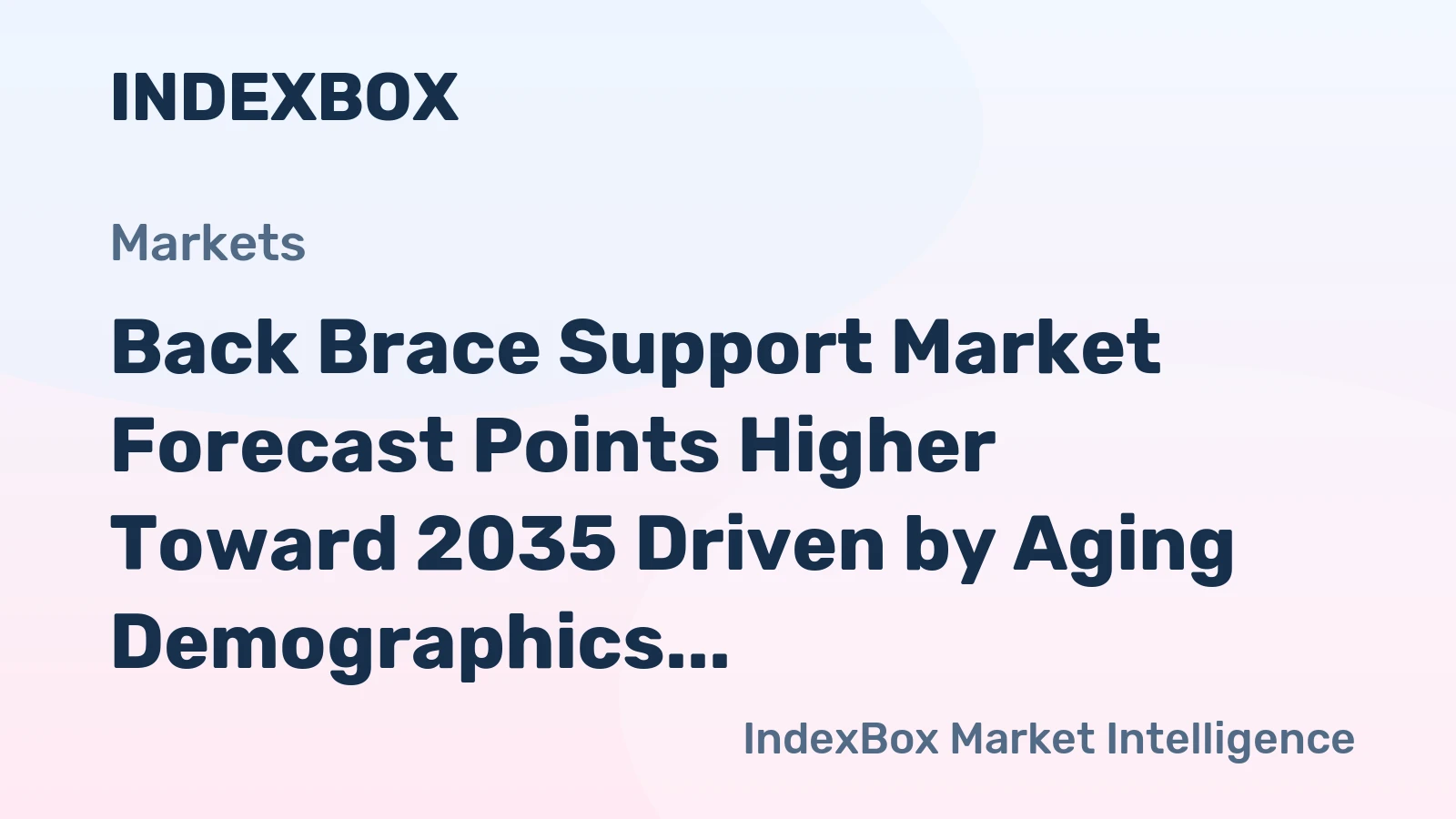 Back Brace Support Market Forecast Points Higher Toward 2035 Driven by Aging Demographics and Preventive Wellness Trends