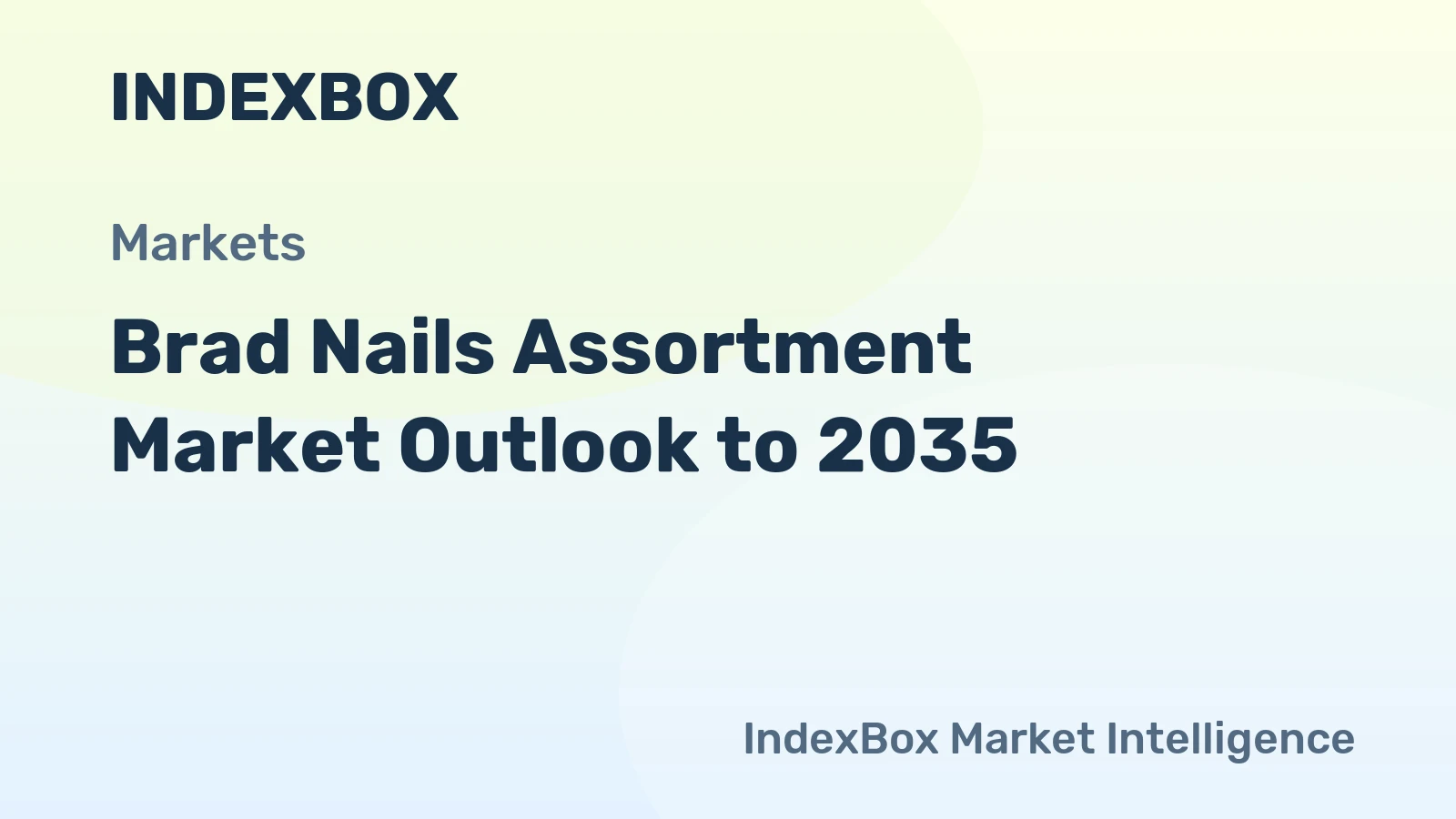 Brad Nails Assortment Market Outlook to 2035