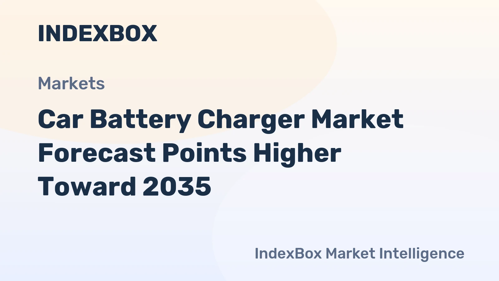 Car Battery Charger Market Forecast Points Higher Toward 2035, Driven by Smart Technology Integration and Vehicle Electrification