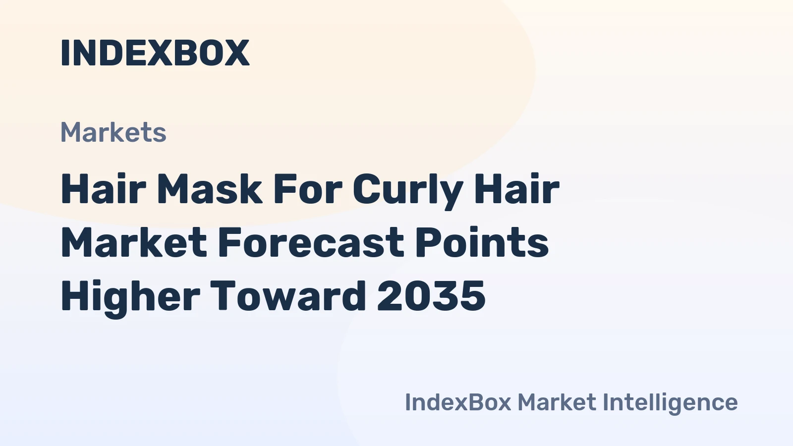 Hair Mask for Curly Hair Market Forecast Points Higher Toward 2035, Driven by Premiumization and Ingredient Innovation