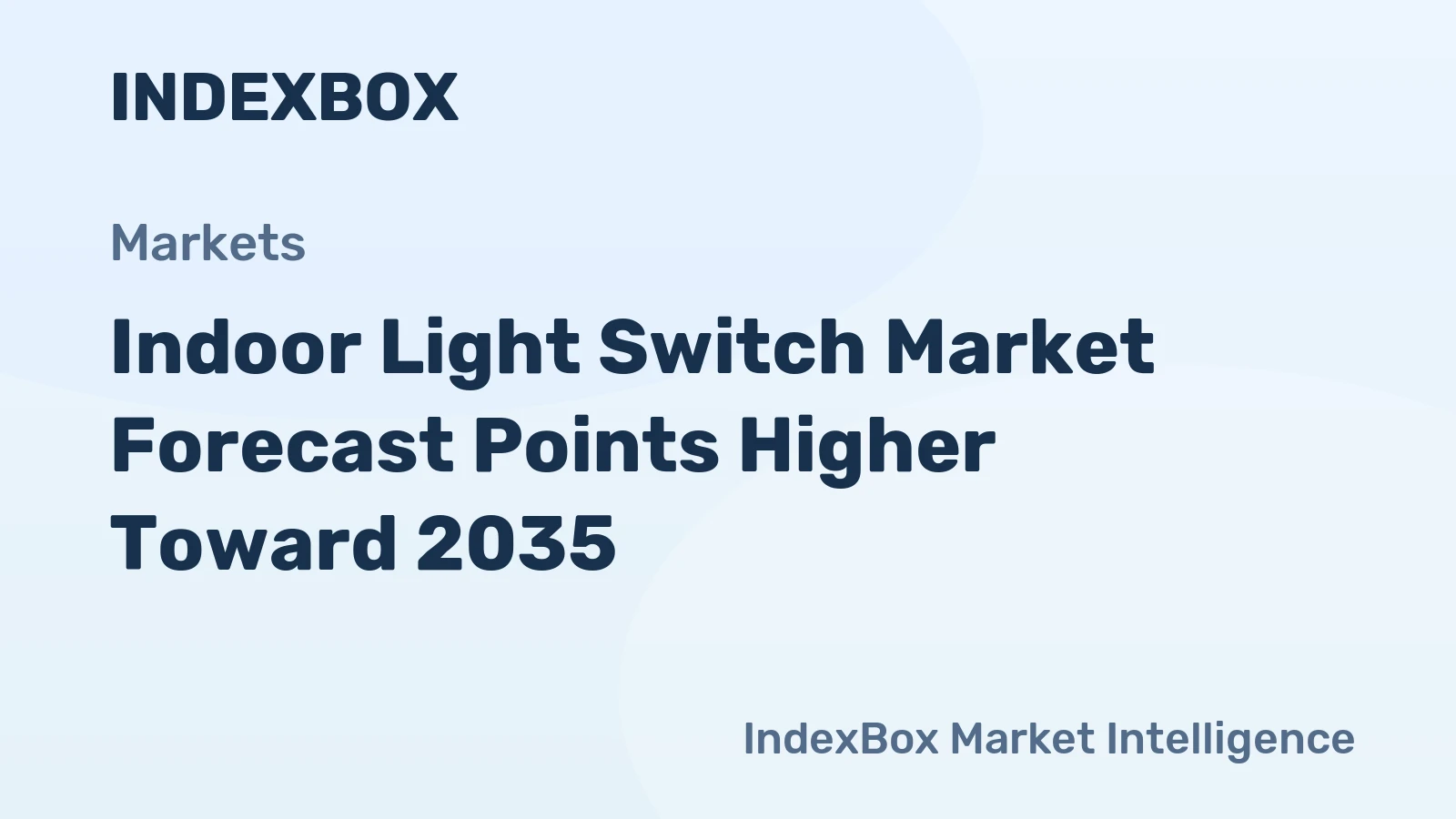 Indoor Light Switch Market Forecast Points Higher Toward 2035, Driven by Smart Home Integration and Premiumization Trends