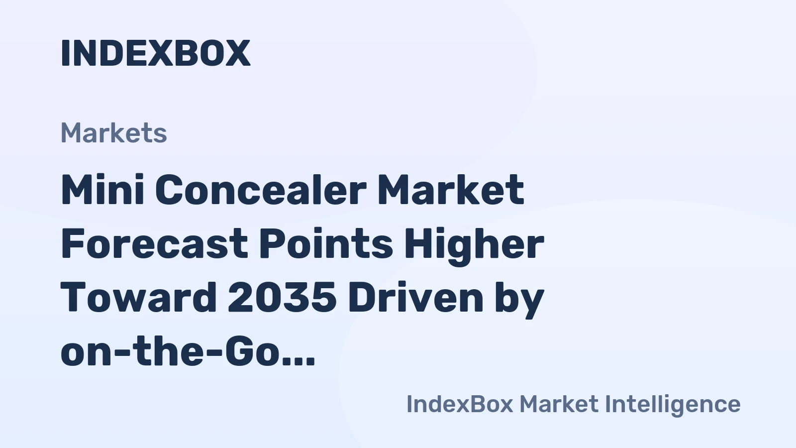 Mini Concealer Market Forecast Points Higher Toward 2035 Driven by on-the-Go Beauty and Skincare-Infused Formulations