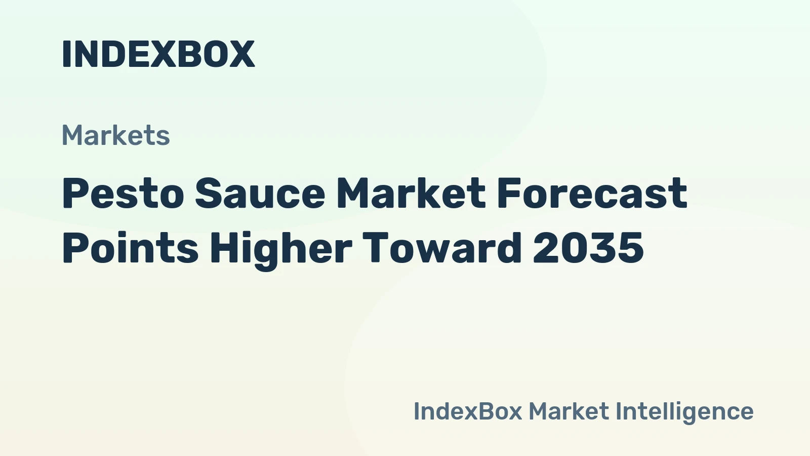Pesto Sauce Market Forecast Points Higher Toward 2035, Driven by Premiumization and Expanding Culinary Occasions