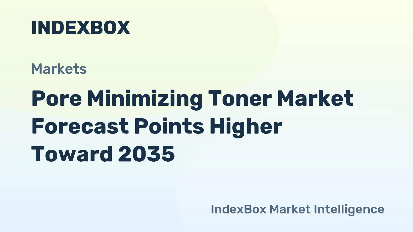 Pore Minimizing Toner Market Forecast Points Higher Toward 2035, Driven by Ingredient Innovation and Premiumization