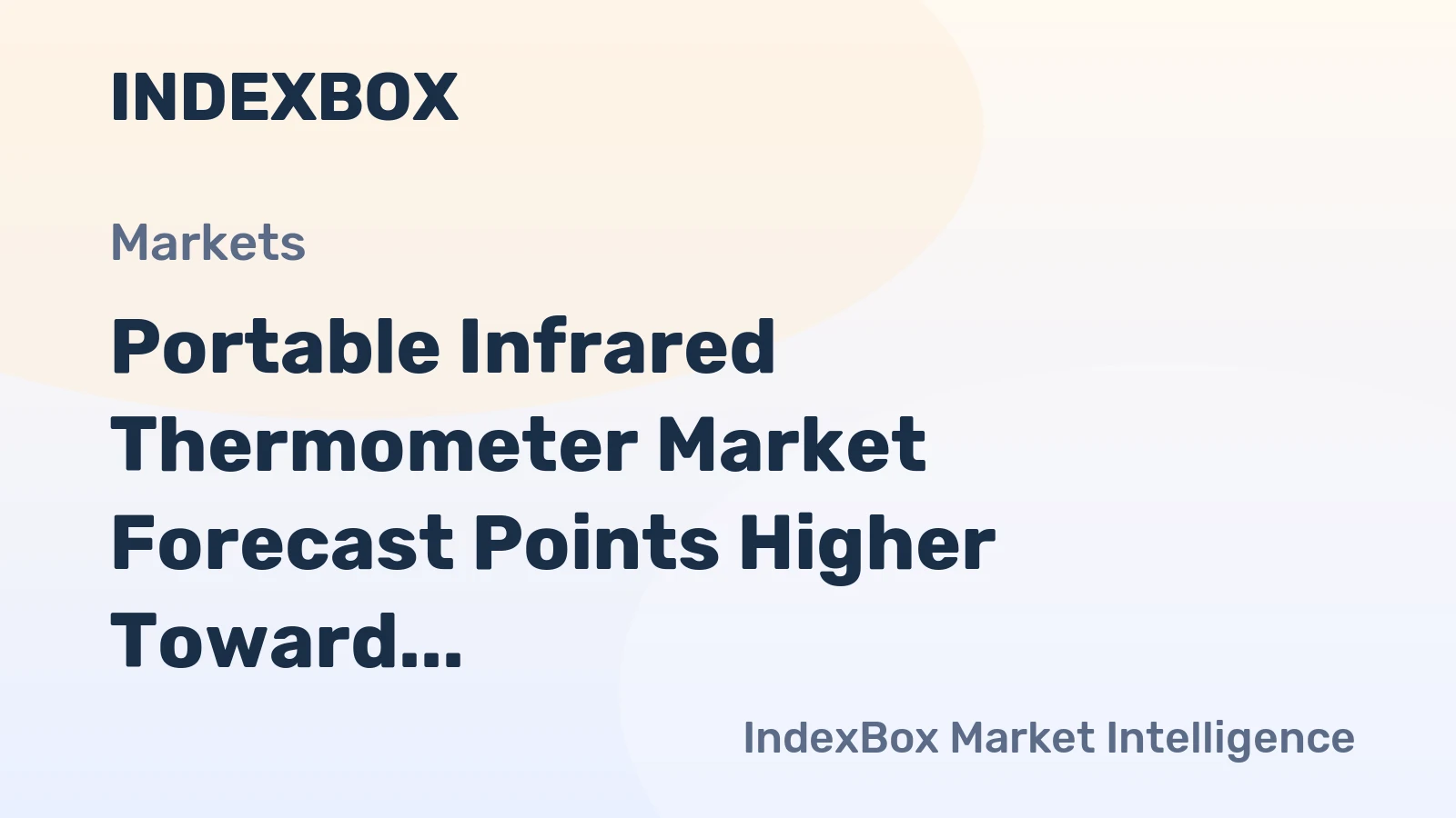 Portable Infrared Thermometer Market Forecast Points Higher Toward 2035, Driven by Smart Home Health Integration