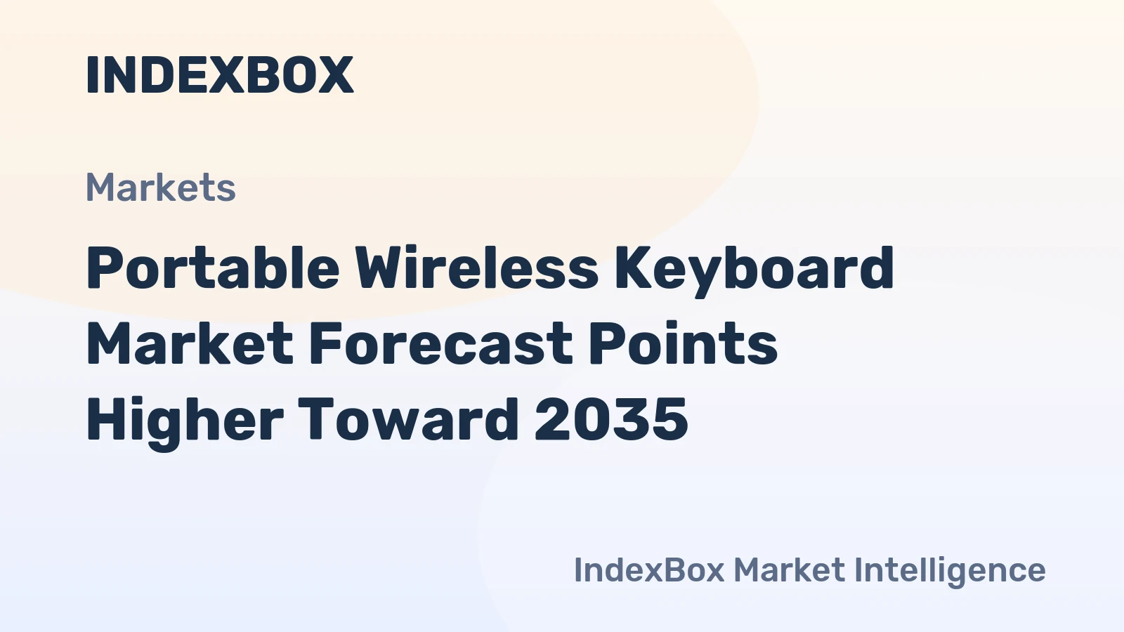Portable Wireless Keyboard Market Forecast Points Higher Toward 2035, Driven by Hybrid Work and Multi-Device Ecosystem Expansion