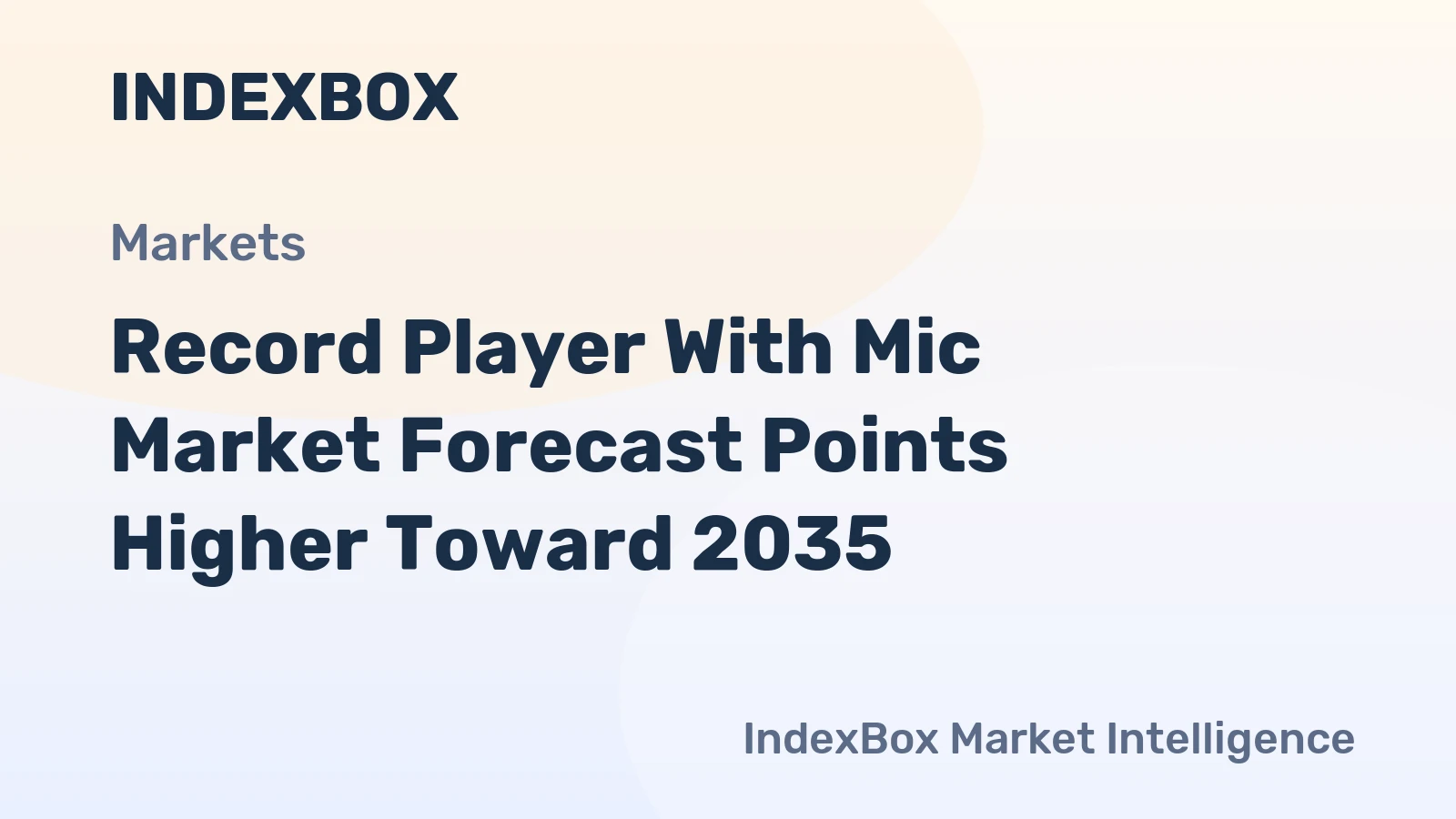 Record Player With Mic Market Forecast Points Higher Toward 2035, Driven by Premiumization and Creator Economy Demand