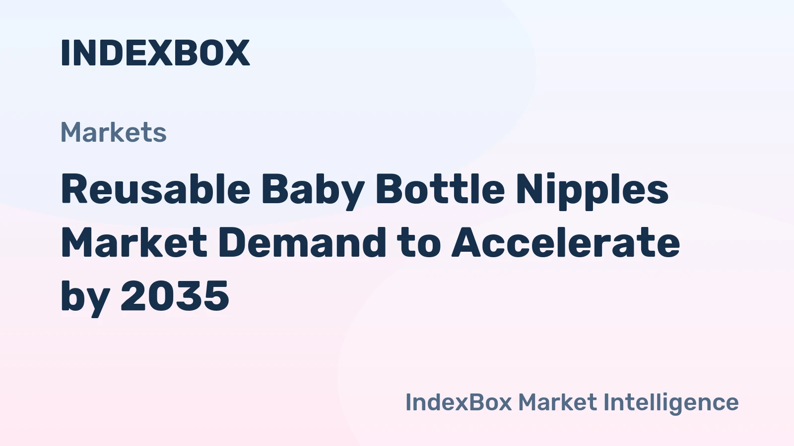 Reusable Baby Bottle Nipples Market Demand to Accelerate by 2035, Driven by Material Innovation and Replacement Cycles