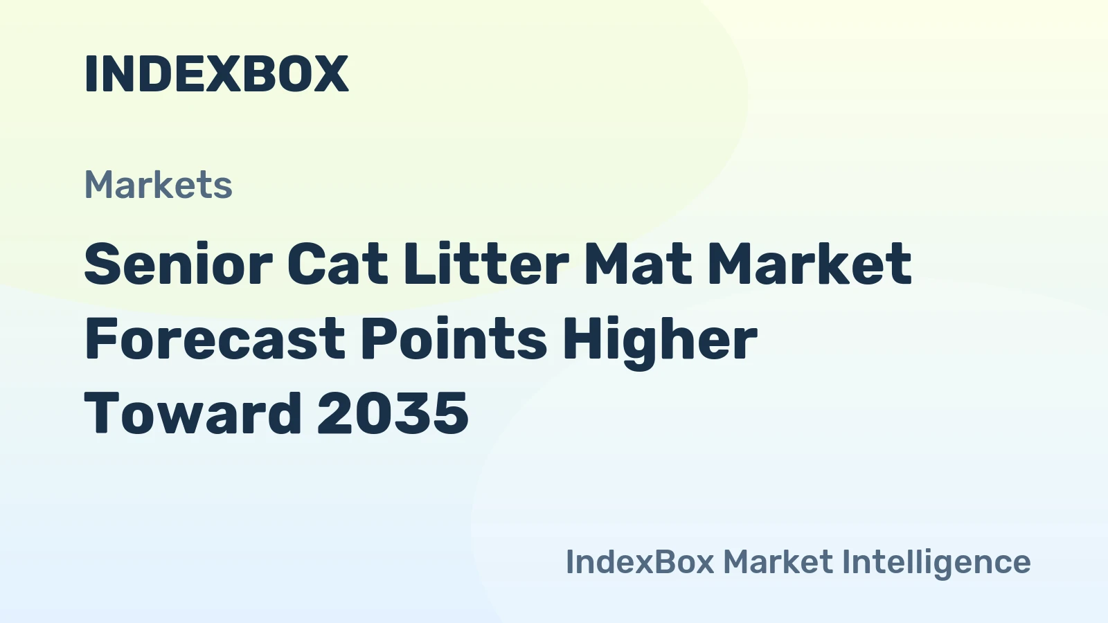 Senior Cat Litter Mat Market Forecast Points Higher Toward 2035, Driven by Aging PET Populations and Premiumization Trends