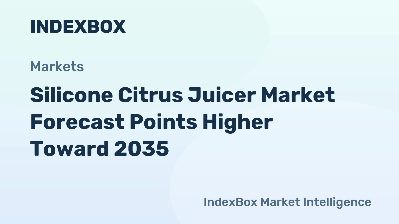 Silicone Citrus Juicer Market Forecast Points Higher Toward 2035, Driven by Premiumization and E-Commerce Expansion