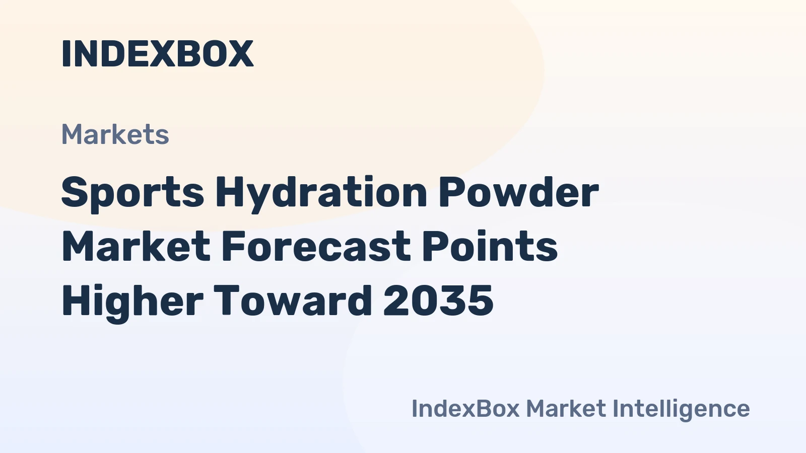 Sports Hydration Powder Market Forecast Points Higher Toward 2035, Driven by Premiumization and Functional Innovation