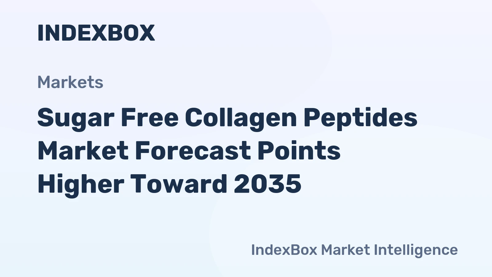 Sugar Free Collagen Peptides Market Forecast Points Higher Toward 2035, Driven by Health-Conscious Formulations