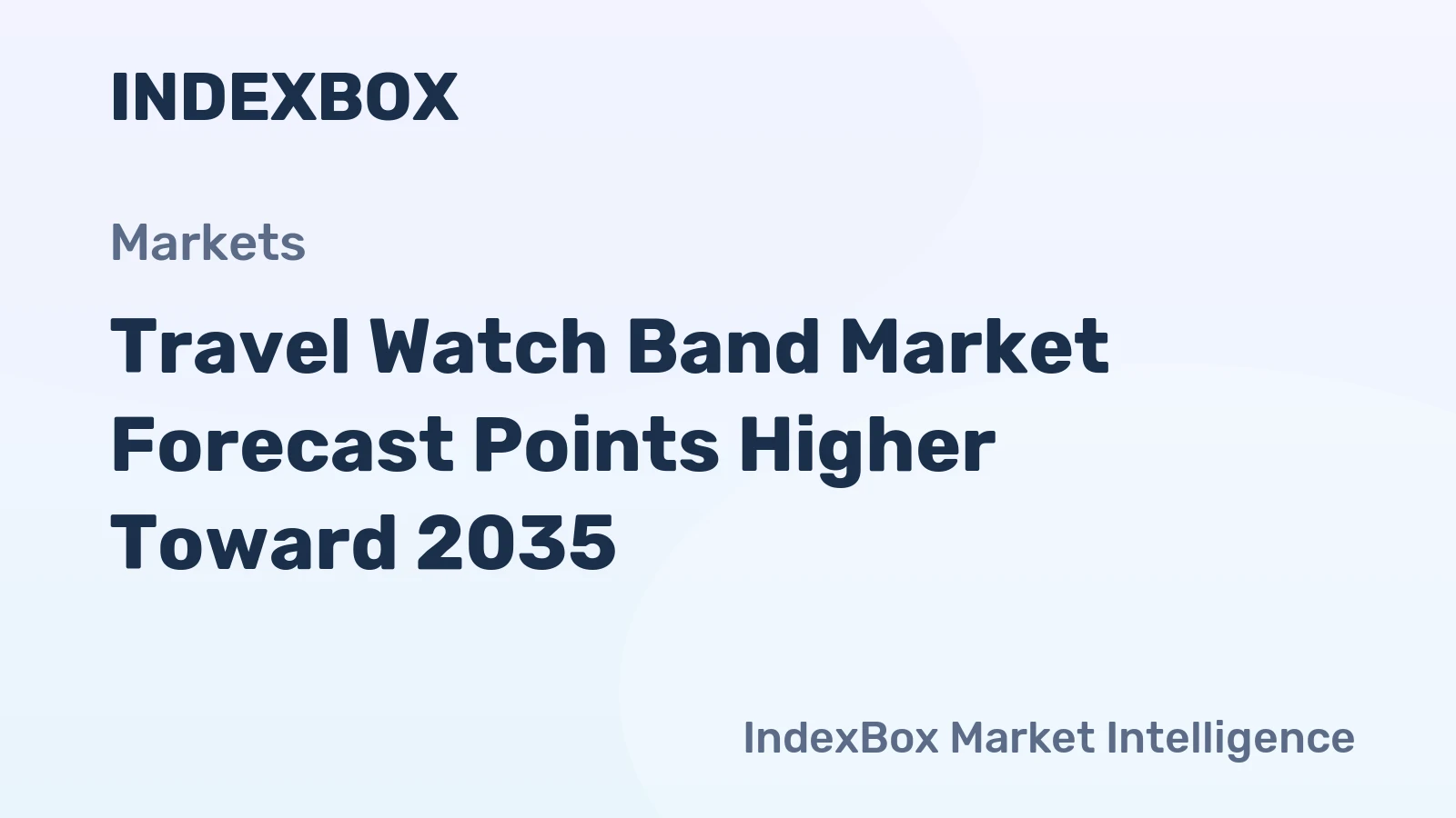 Travel Watch Band Market Forecast Points Higher Toward 2035, Driven by Smartwatch Proliferation and Travel Recovery