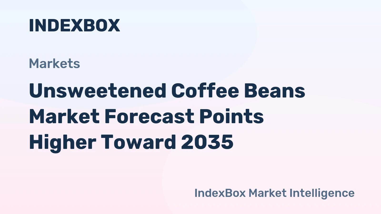 Unsweetened Coffee Beans Market Forecast Points Higher Toward 2035, Driven by Premiumization and at-Home Brewing Culture